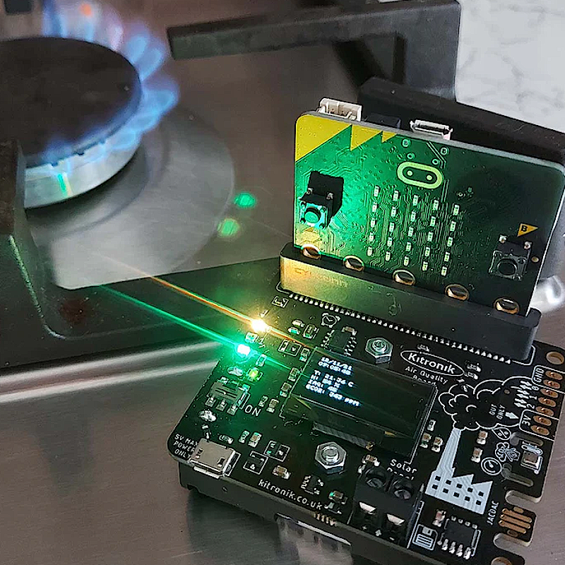 Air Quality and Environmental Board for micro:bit