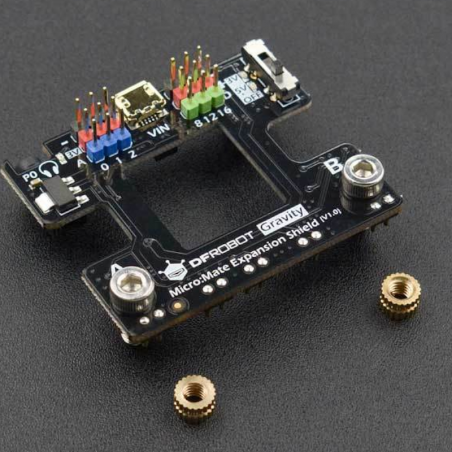 micro:Mate - a Mini & Thin Expansion Board for micro:bit (Gravity ...