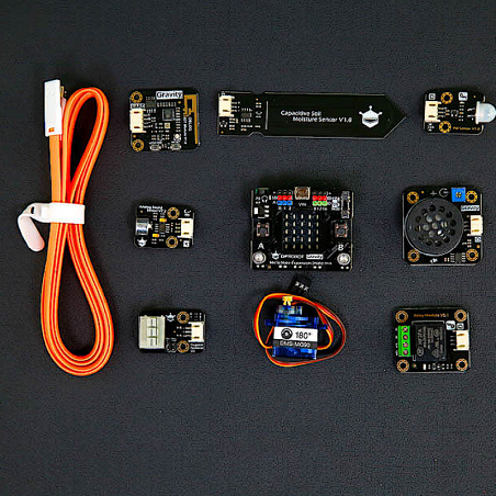 Kit Iniciante IoT Gravity Para Micro:Bit (placa micro:bit incluída)