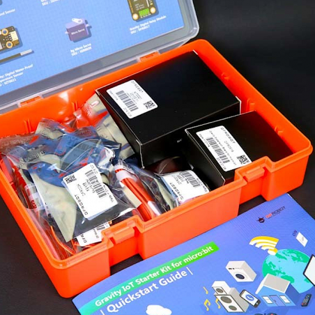 Kit Iniciante IoT Gravity Para Micro:Bit (placa micro:bit incluída)