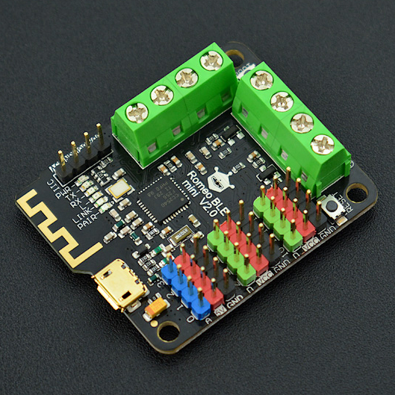 Romeo Ble Arduino Robot Control Boards Dfrobot Mouser 40 Off