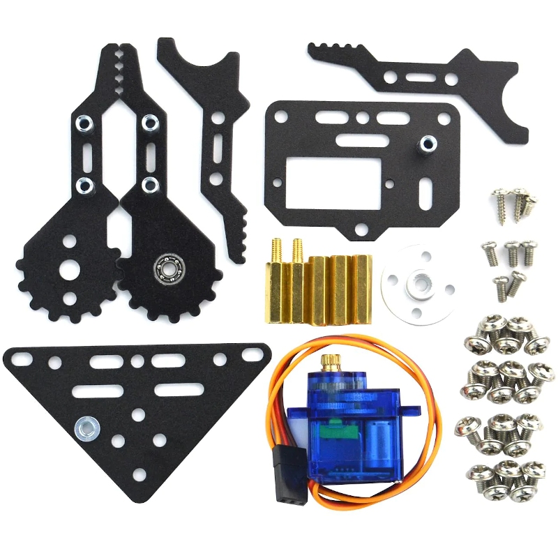 Add-on Mecânica Maqueen: Kit de garra com servo-motor