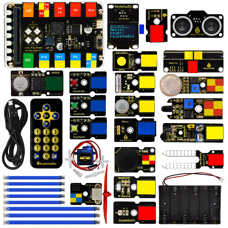 Easy Plug Kit de iniciação Ultimate Para Micro:bit (micro:bit não ...