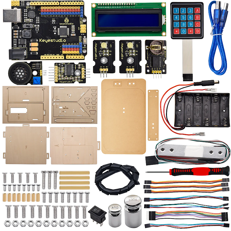 Electronic Scale Kit 5KG based HX711 for Arduino - Keyestudio KS0345