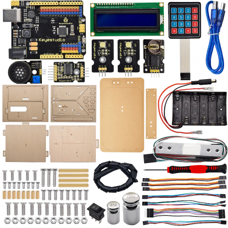 Electronic Scale Kit 5KG based HX711 for Arduino - Keyestudio KS0345