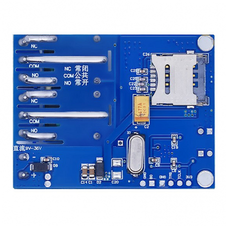 GSM Remote Control Switch SIM800C + STM32F103C8T6 with 2 Relay output ...