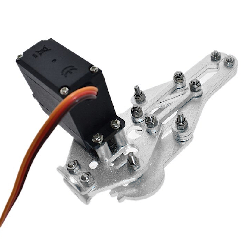 Garra Mão Robótica Metálica compatível com servos MG995, MG996R, SG5010 ...