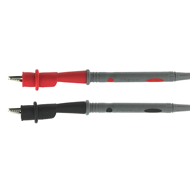 HQ - MULTIMETER TEST LEADS SET 20A WITH CROCODILE CLIP