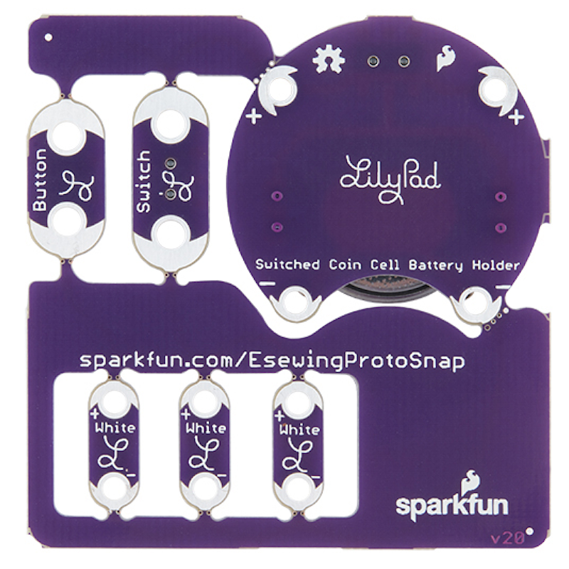 LilyPad E-Sewing ProtoSnap