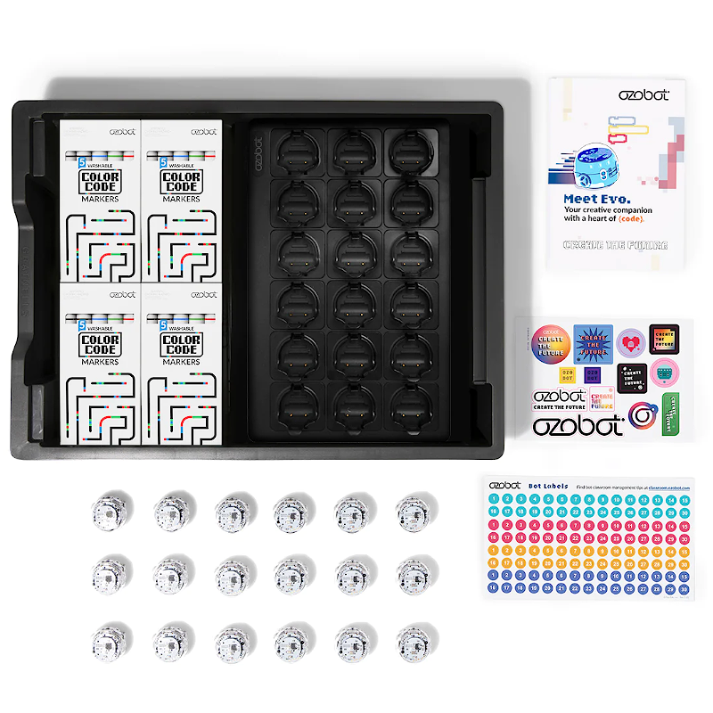 Ozobot Evo Classroom Kit (18 Pack)