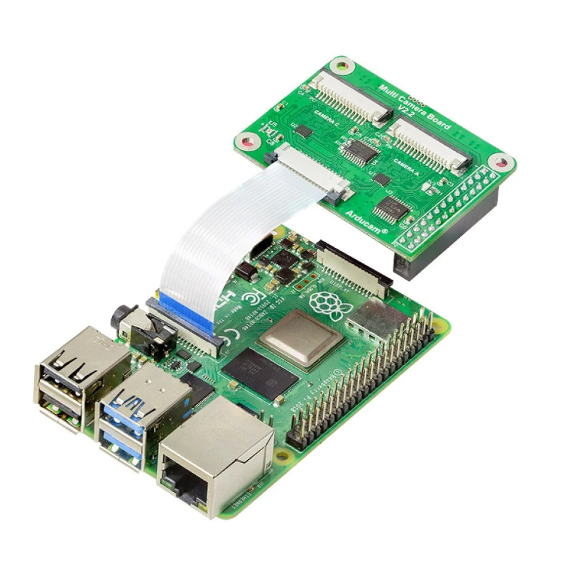 Multi Camera Adapter module V2.2 for Raspberry Pi (Arducam B012001)