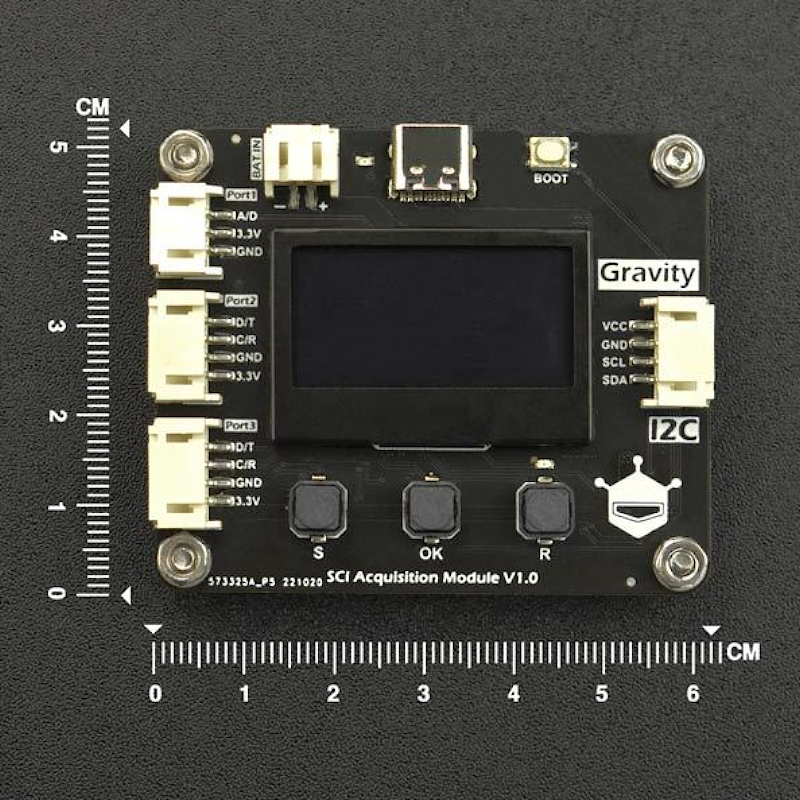 Gravity: SCI DAQ Module with Screen (I2C)
