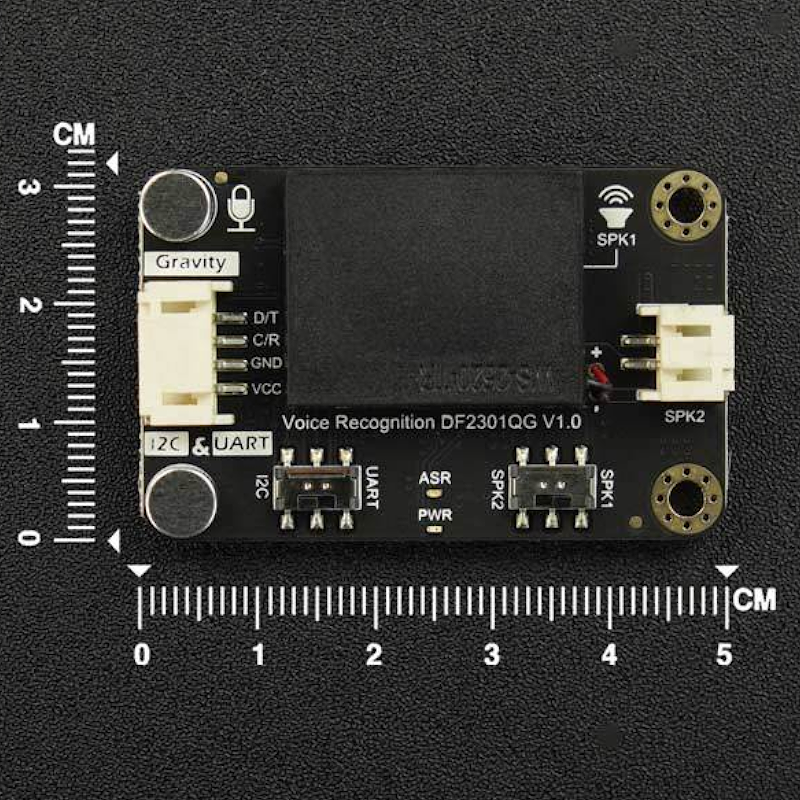 Sensor De Reconhecimento De Voz Offline Para Arduino Raspberry Pi Python Esp32 I2c And Uart
