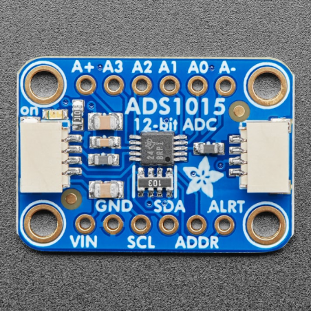 ADS1015 12-Bit ADC - 4 Channel with Programmable Gain Amplifier ...