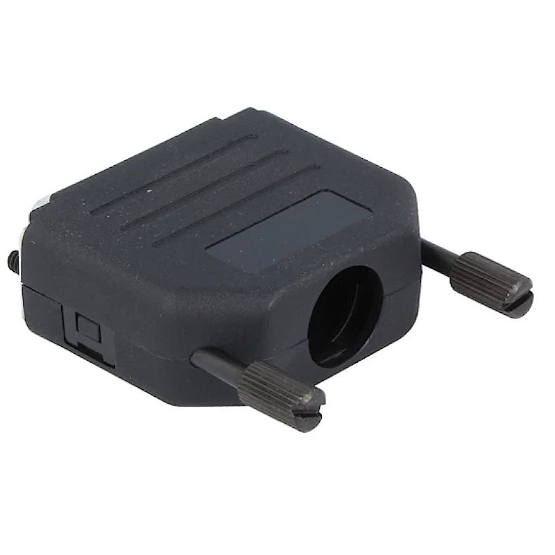 PLUG DB15 MALE WITH CASE AND ACCESSORIES FOR CABLE MOUNTING