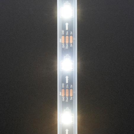 NEOPIXEL - RGBW Led Strip, SK6812, 30 LED/m, Black PCB IP67 - 1 meter