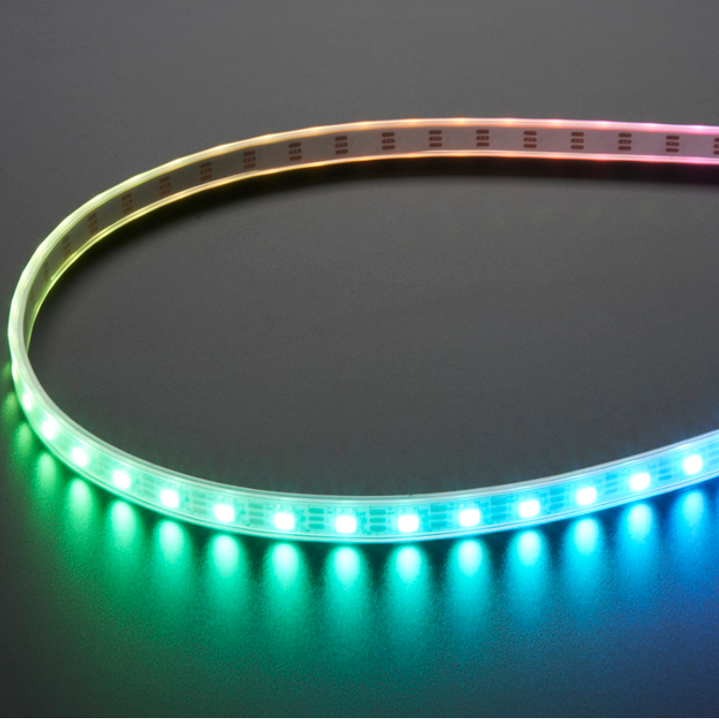 NEOPIXEL - RGBW Led Strip, SK6812, 60 LED/m, White PCB IP67 - 1 meter