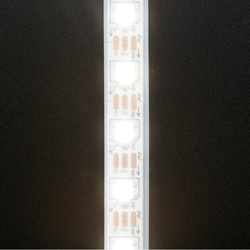 NEOPIXEL - RGBW Led Strip, SK6812, 60 LED/m, White PCB IP67 - 1 meter