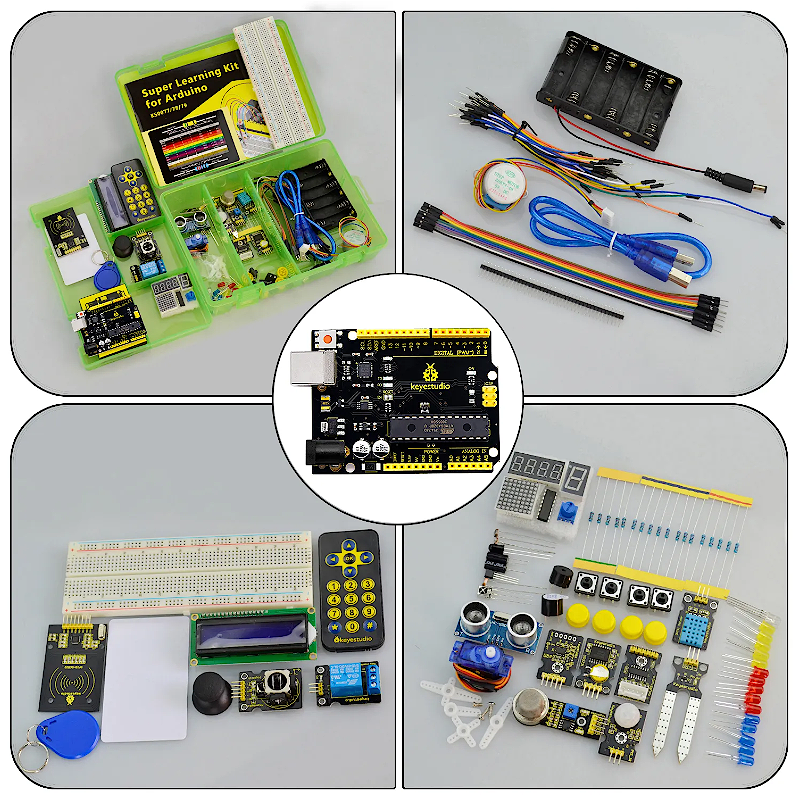 SUPER LEARNING KIT FOR ARDUINO STARTER (WITH UNO R3) - KEYESTUDIO KS0078