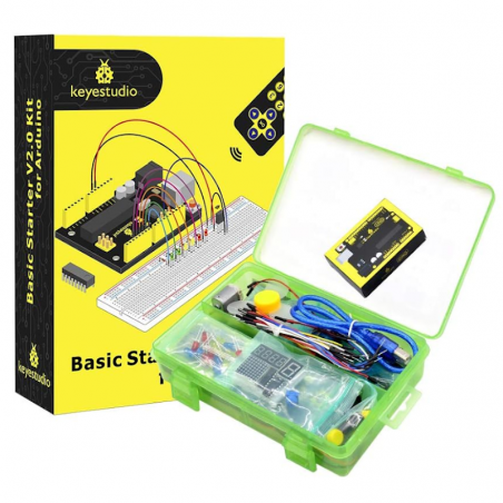KIT INTERMÉDIO PARA ARDUINO (COM PLACA UNO R3) - KEYESTUDIO KS0403