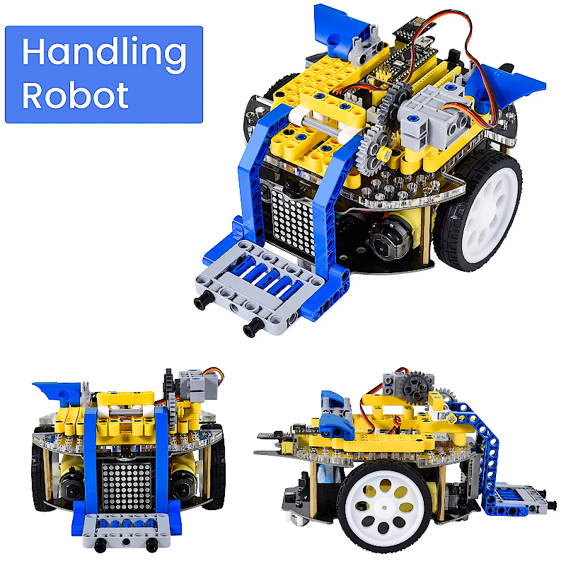 Beetlebot 3 In 1 Robot For Arduino Lego Blocks Compatible