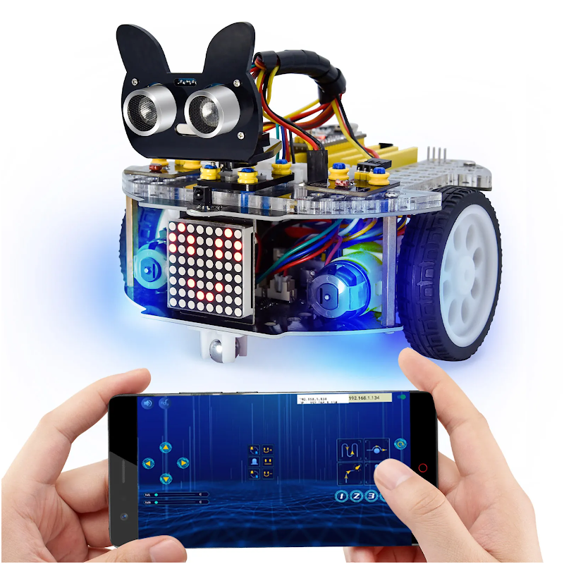 Robô Beetlebot 3-em-1 para Arduino (compatível com blocos LEGO ...