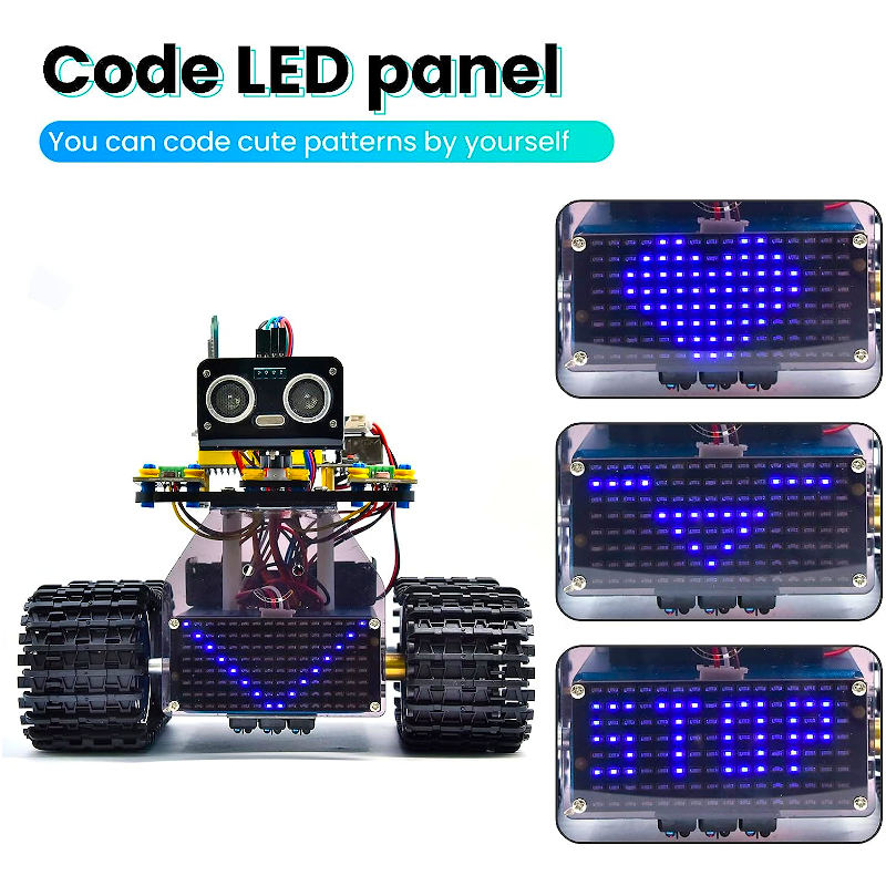 MINI TANK V3.0 KIT FOR ARDUINO - KEYESTUDIO KS0555