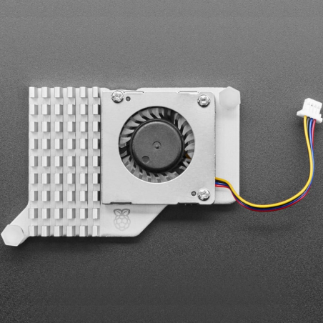 Dissipador Ativo com ventoinha para Raspberry Pi 5 - Raspberry SC1148