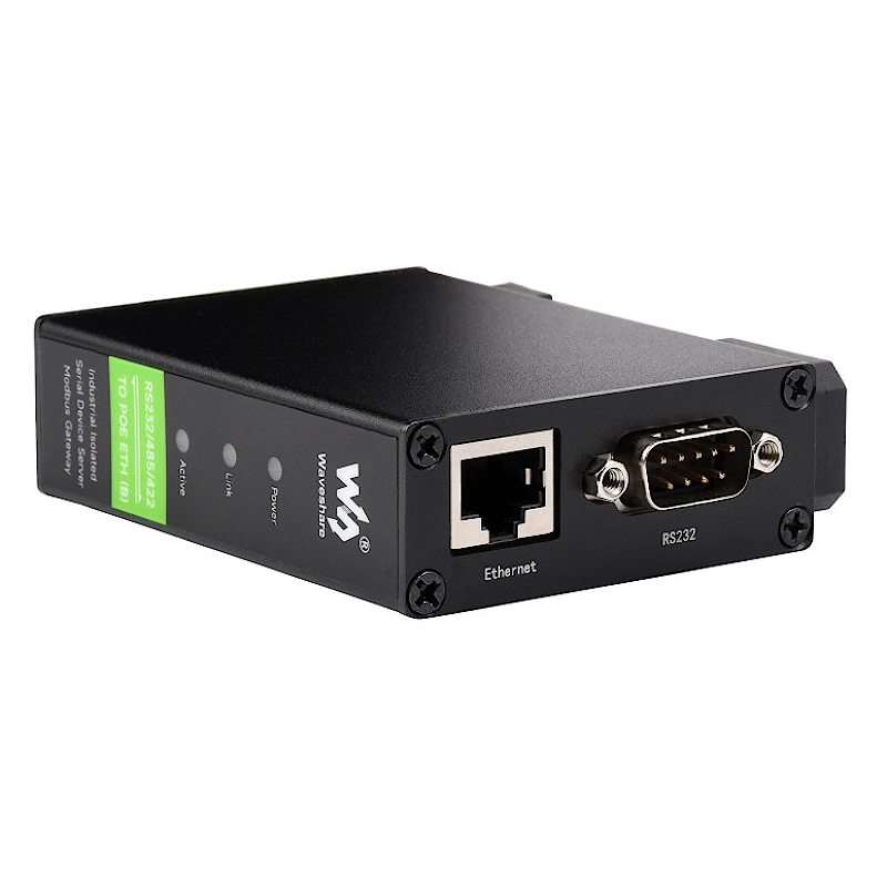 Conversor RS232/485/422 para Ethernet, Modbus Gateway, Servidor, Função ...