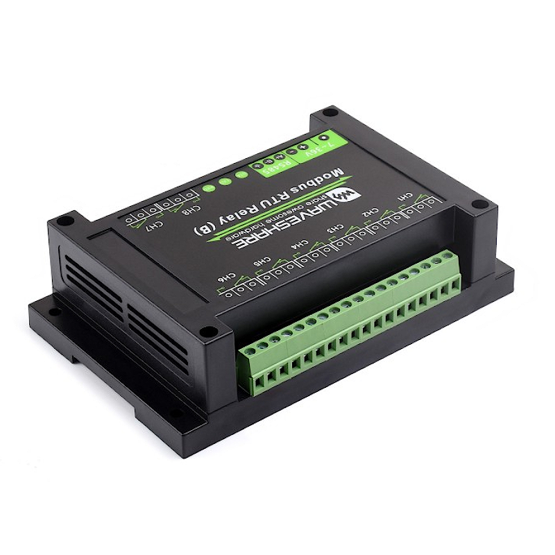 Industrial Modbus Rtu 8 Ch Relay Module B With Rs485 Interface Multi Isolation Protection