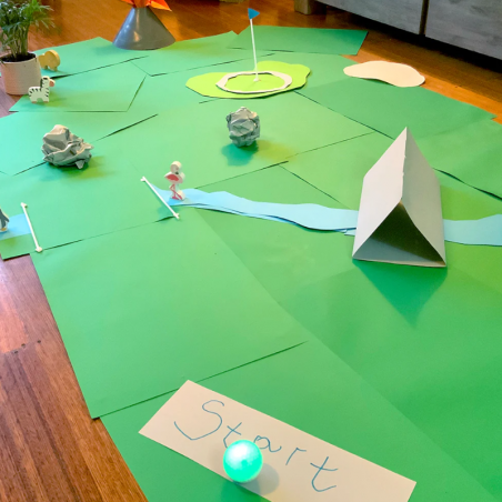 Sphero Mini Robot Ball: Golf Theme - M001G