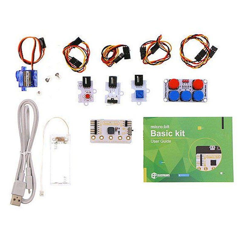 Micro:bit Beginner Basic Kit (Without micro:bit Board) - ELECFREAKS EF08189