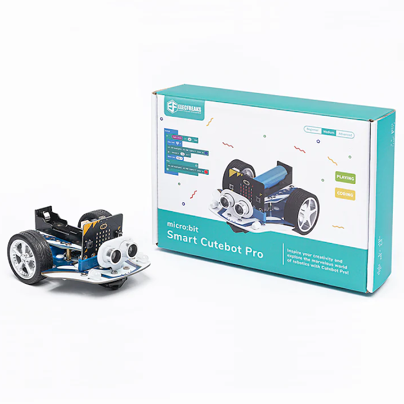 Smart Cutebot Pro, Programming Robot Car For micro:bit - ELECFREAKS EF08292