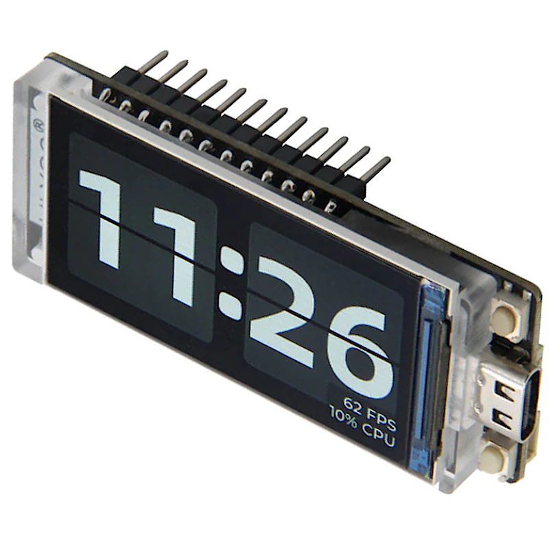 T-Display-S3 ESP32-S3 with Display 1.91in 170x320 (Soldered PIN ...