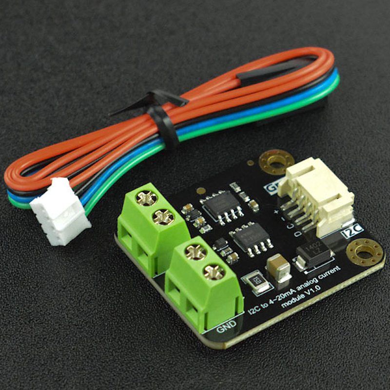 Gravity I2c 4 20ma Dac Module Arduino Compatible Dfrobot Dfr0972