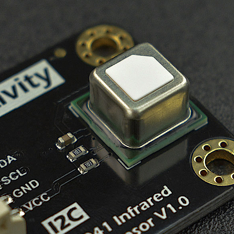 Gravity: I2C SCD41 Infrared CO2 Sensor (400 - 5000 ppm) - DFRobot SEN0536