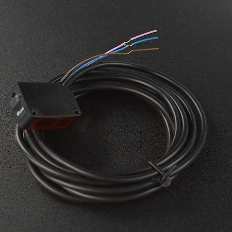 Waterproof Mirror Reflection Photoelectric Sensor Switch (10~100cm) - DFRobot SEN0580