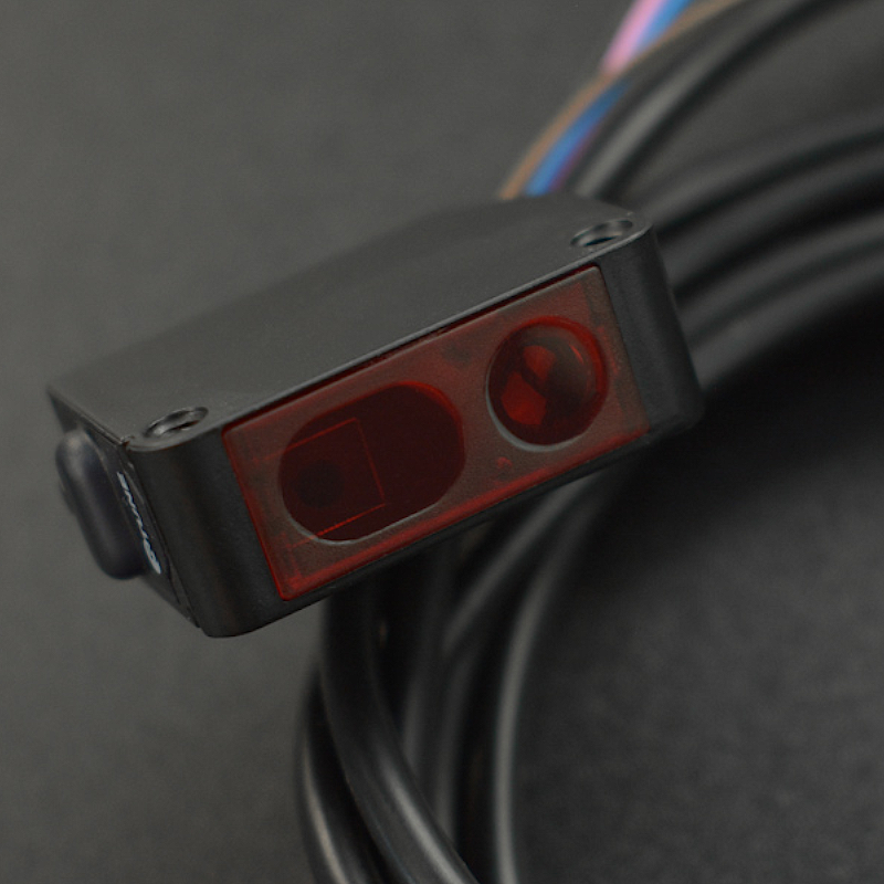 Waterproof Mirror Reflection Photoelectric Sensor Switch (10~100cm) - DFRobot SEN0580