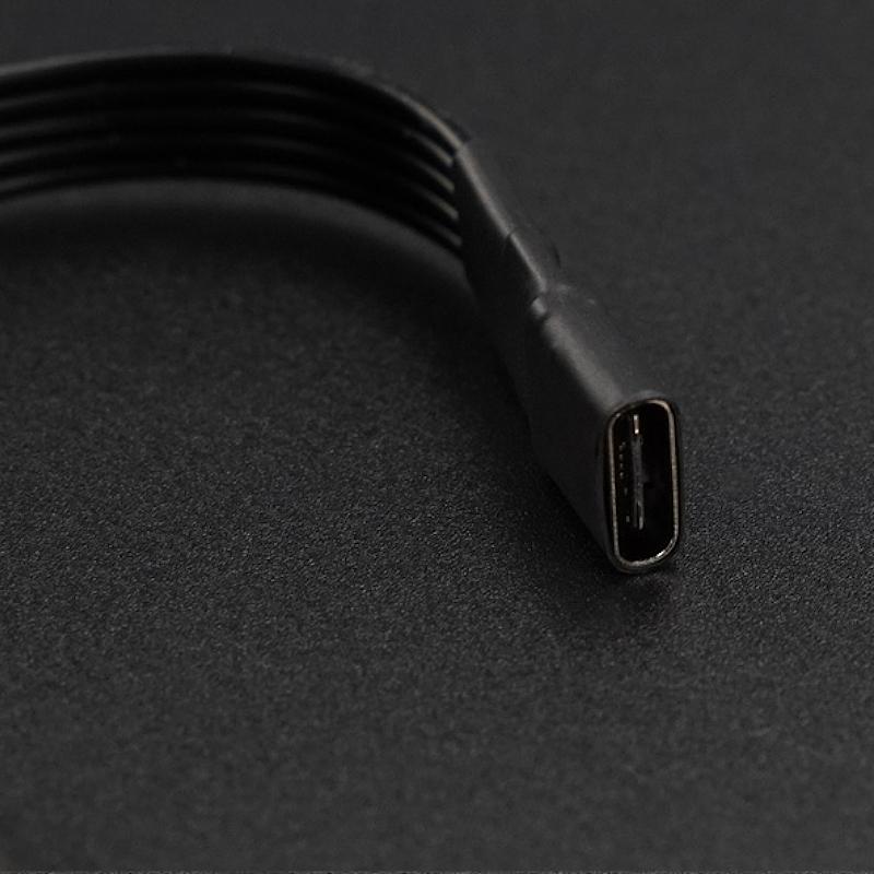 Type-C L-Shaped Male to Female Extension Cable - DFRobot FIT0953