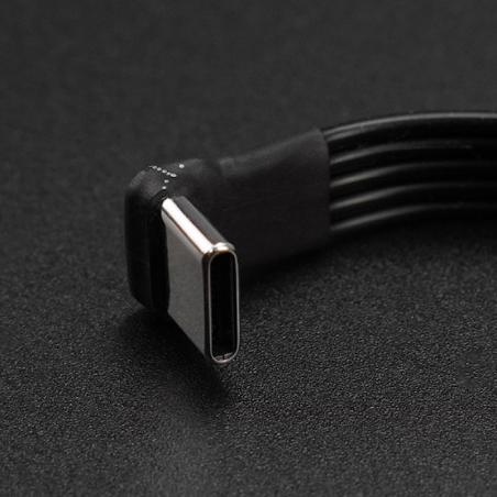 Type-C L-Shaped Male to Female Extension Cable - DFRobot FIT0953