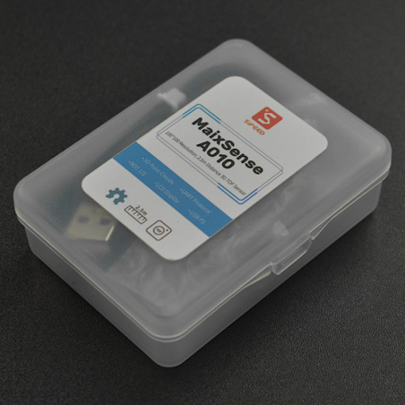 Câmera 3D com sensor ToF e LCD 1.14 (15m, UART, Compatível com ROS1 ...