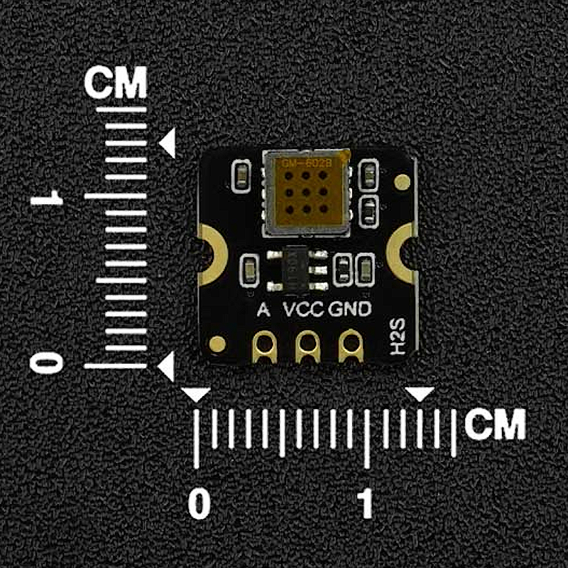 Fermion: MEMS Hydrogen Sulfide H2S Gas Detection Sensor (Breakout, 0.5-50ppm) - DFRobot SEN0568