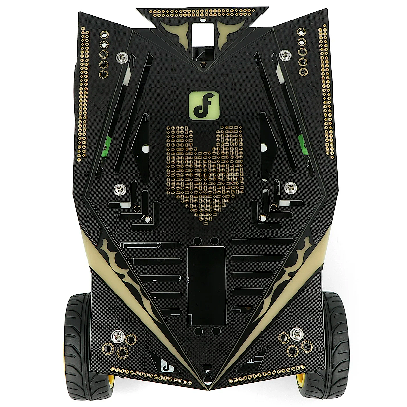 Cherokey 4wd Mobile Robot For Arduino With L298 Driver Onboard Dfrobot Rob0102 7059