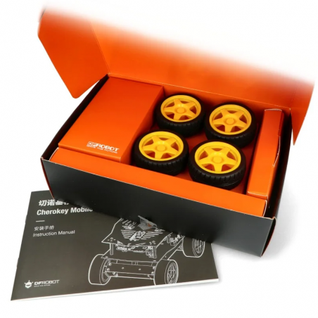 Cherokey: 4WD Mobile Robot for Arduino with L298 driver onboard - DFRobot ROB0102