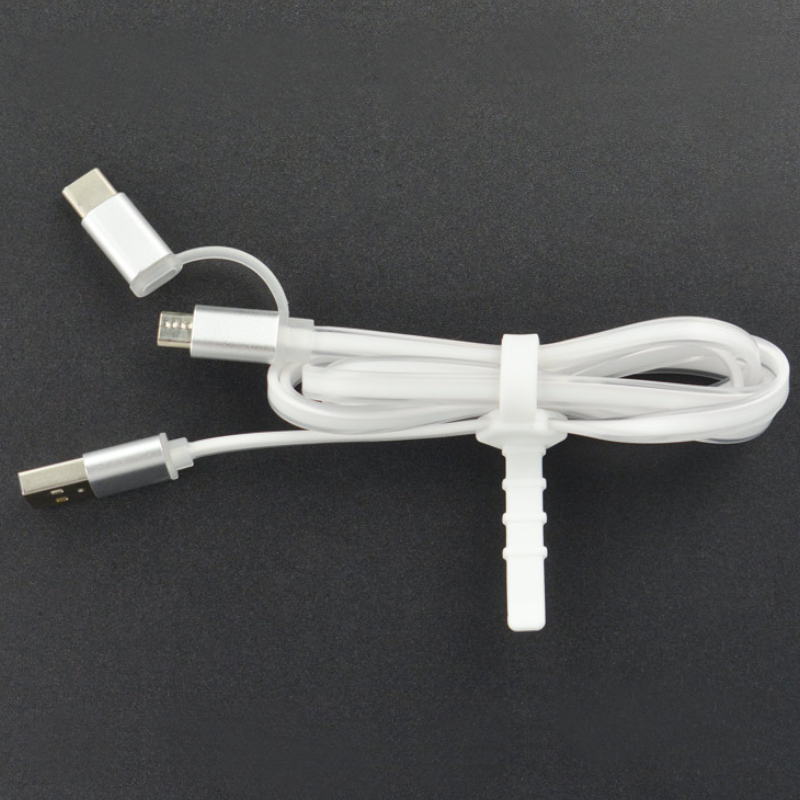 Type-C&Micro 2-in-1 USB Cable - 1 meter - DFRobot FIT0668