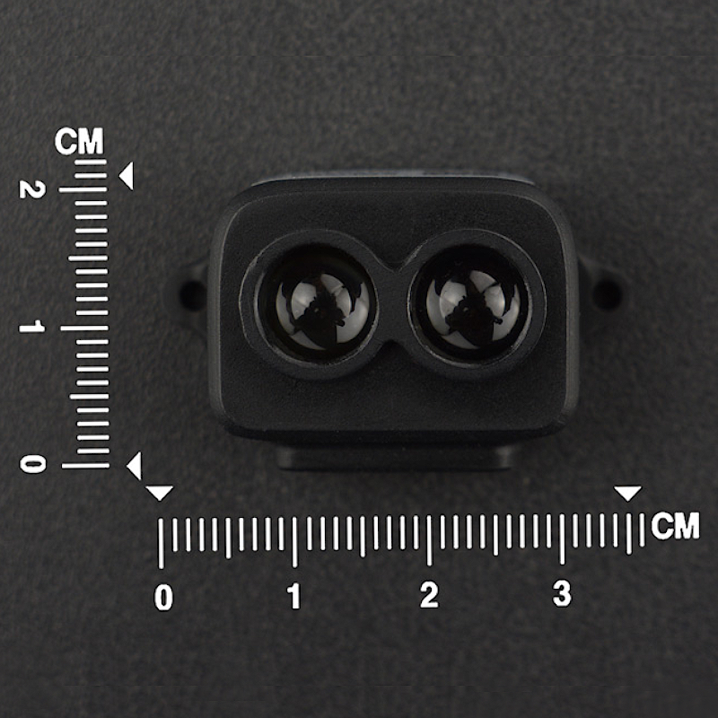 Tf Luna Tof Single Point Ranging Solid State Lidar Sensor 8m Uart I2c Dfrobot Sen0340