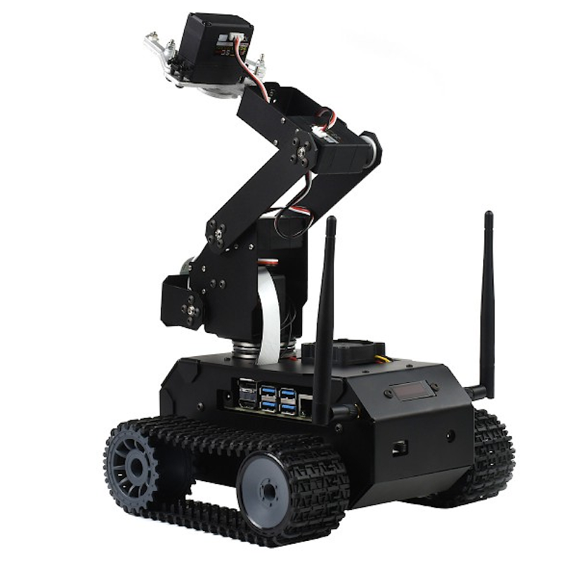 JeTank AI Kit B with Jetson Nano 4GB included (3x batteries 48650 not ...