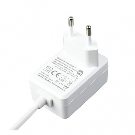 27W USB Type-C Power Supply EU Plug for Raspberry Pi 5 - White