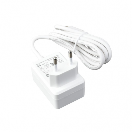 27W USB Type-C Power Supply EU Plug for Raspberry Pi 5 - White