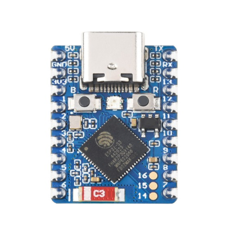 ESP32-S3 USB-C baseado no ESP32-S3FH4R2 Dual-Core 240MHz (headers ... ESP32-S3 USB-C baseado no ESP32-S3FH4R2 Dual-Core 240MHz (headers ...